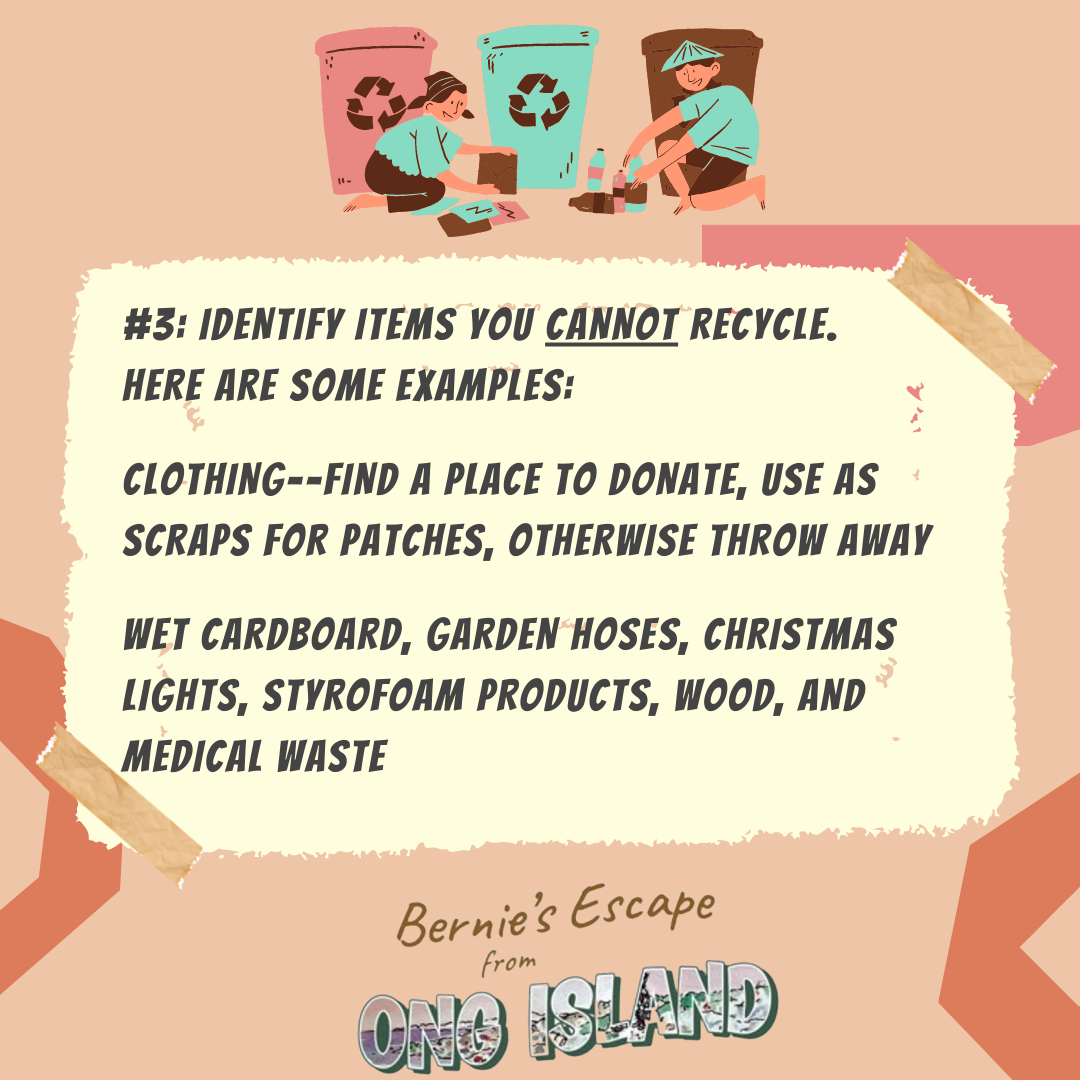Recycle Correctly in 4 Easy Steps - Jess Harris Books
